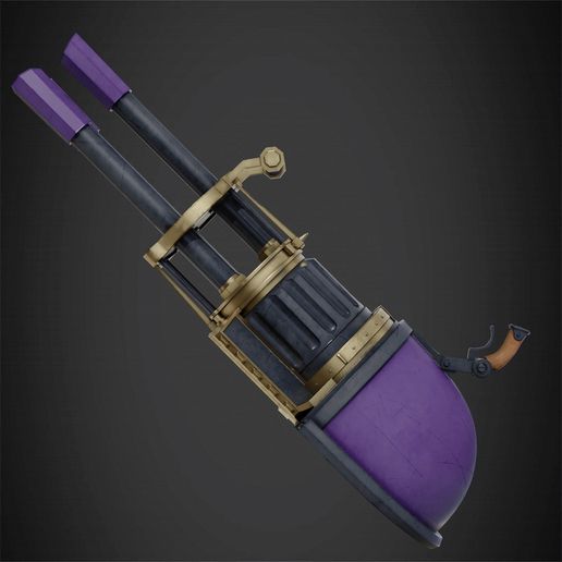 🔫 Arcane Jinx Pow Pow Gun for Cosplay・ STL File for 3D printing・Cults
