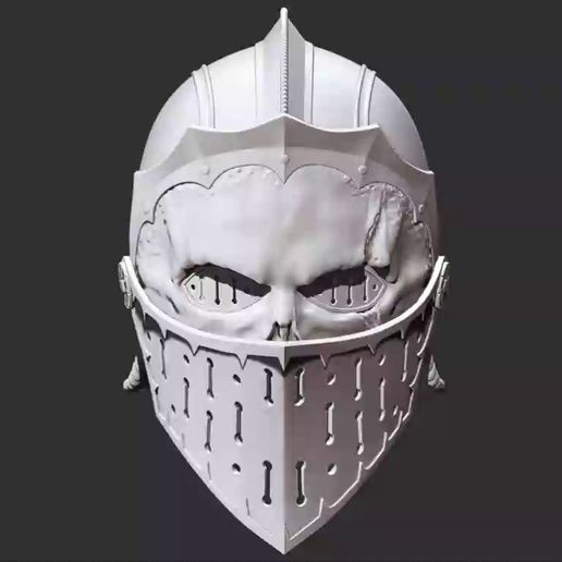 🪖 stl For Honor Astrea Helm Inspired・ OBJ File for 3D printing・Cults