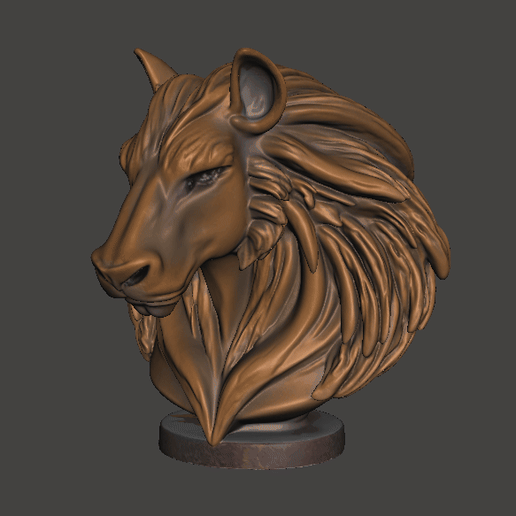 👹 Mythical Creature Art Mysterious Spirit K010 Gift Bust Figure Unique & Detailed 3D Print Model ...