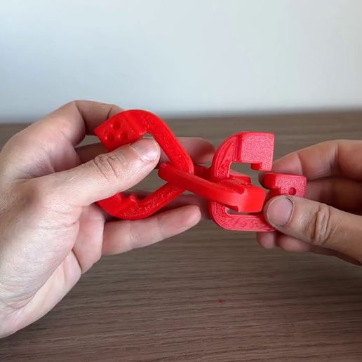 🧩 The Cast Chain - 3D Brain Teaser Puzzle - From Mr-Puzzle Youtuber ...
