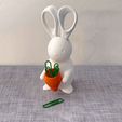 🐇 SCISSOR-EARED RABBIT・ STL File for 3D printing・Cults