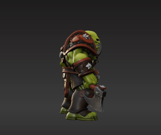 🛰 Savage Space Orc Brute for Tabletop Wargaming - 3D Print Model・ STL ...