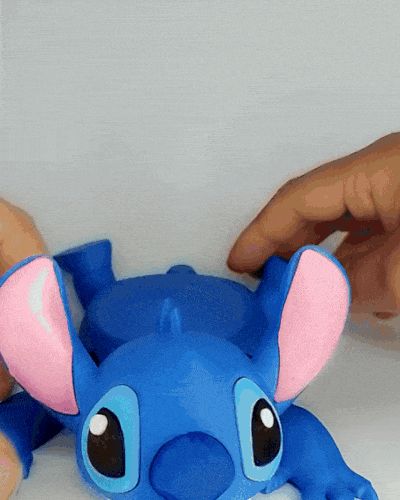 🎬 Stitch Coaster from Lilo & Stitch movie・ STL File for 3D printing・Cults
