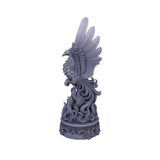 🦅 3D Printable Rising Phoenix Statue – Mythological Symbol・ STL File ...
