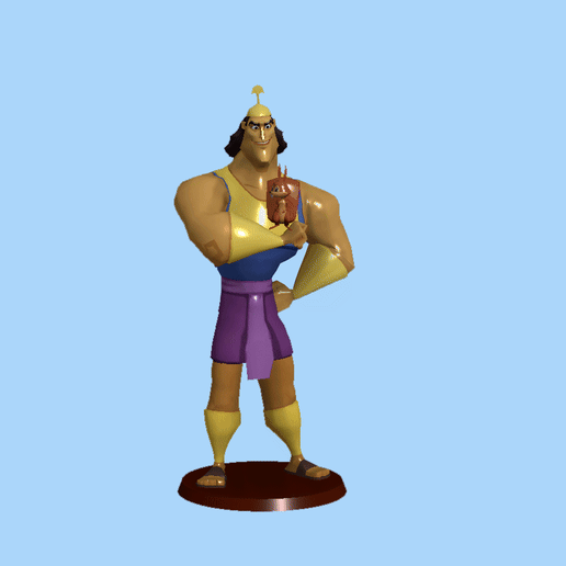 🎬 Kronk the emperor・ 3D File for 3D printing・Cults