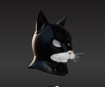 🐱 Vigilante Hero Mask for Cats - Pet Cosplay Costume Accessory・ STL ...