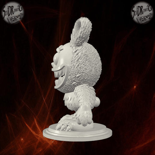 👹 Labubu Monstruo Figurita con Sonrisa - SoliDRawinGs SG800・Archivo STL ...