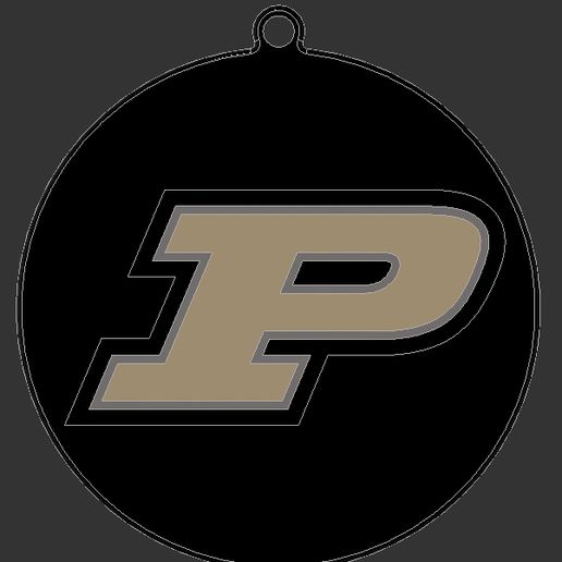 purdue university logo circle