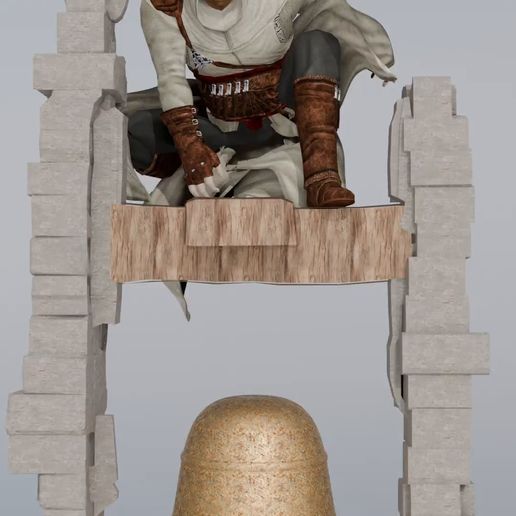 🦸 Altair Ibn-La'Ahad – 3D Printable STL Model | Assassin’s Creed・ STL ...