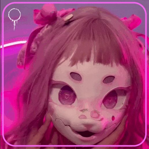 🎃 Kemono mask - Sarokichi Style・ STL File for 3D printing・Cults