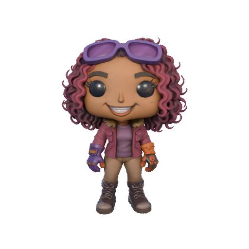 🚶 The walking dead "princess" funko pop fanart figure・ STL File for 3D ...