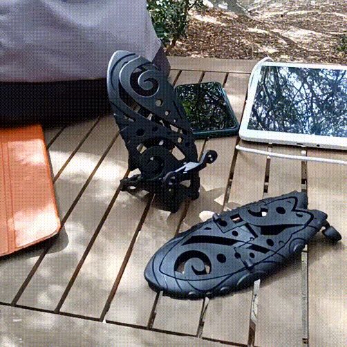 🏄 Surf phone stand foldable, print in place, no assembling , fully ...