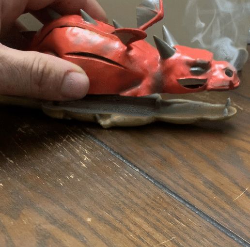 😴 Smoldering Sleeping Dragon Incense Holder #DRAGONXCULTS・ OBJ File for ...