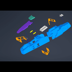🚗 Mono car・Free 3D File for ・Cults