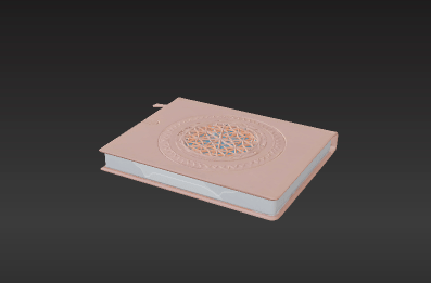 👗 Geometric Pattern A6 Journal Cover - Print with Snap Clasp・ STL File ...