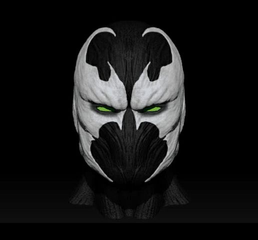 👤 Spawn head・ STL File for ・Cults