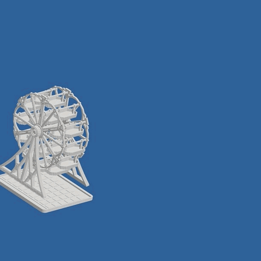 STL file Ferris wheel. 🎡 ・3D printable model to download・Cults
