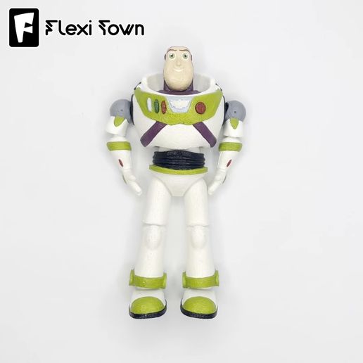👌 Flexi Buzz Lightyear, figura fidget articulada, 3mf incluidos・Archivo ...