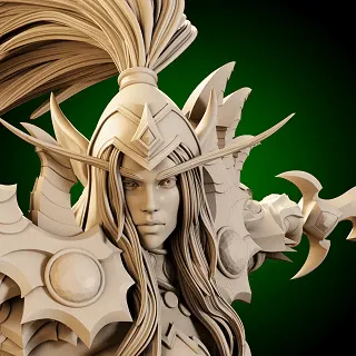 🗺️ Valeera Sanguinar | World of Warcraft Fan Art STL・ 3D File for 3D ...