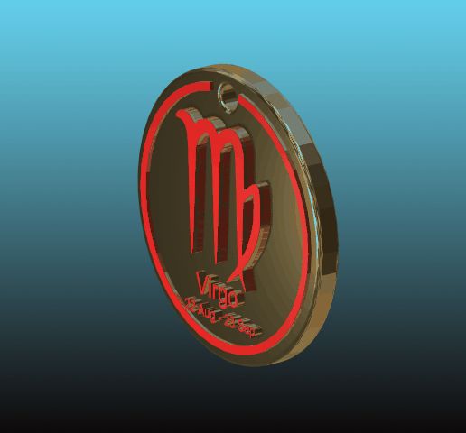 ♍ Virgo・ STL File for 3D printing・Cults