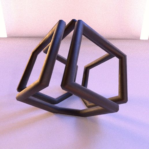 STL file Infinity Cube ♾️ (3MF)・3D printer design to download・Cults