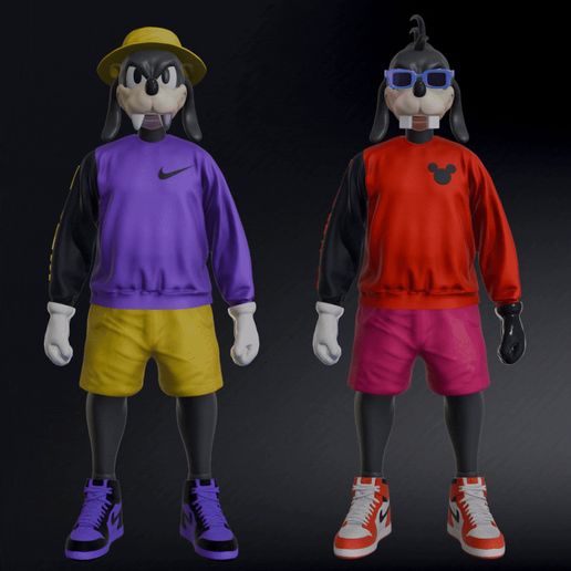 Goofy Angry2 Urban Vibes, Modern Style, Sweater and Bucket Hat 🐶👒 ...