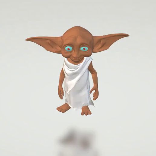 STL file Dobby Free Elf Harry Potter 🆓 ・3D printable model to download ...