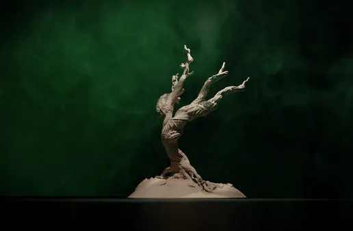 🌳 SWAMPS OF MORDHELL - Cursed Oak Trees・ STL File for ・Cults