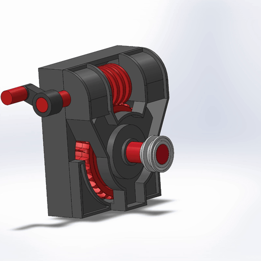 🪱 WORM WHEEL AND WORM GEAR TRANSMISSION・ STL File for 3D printing・Cults