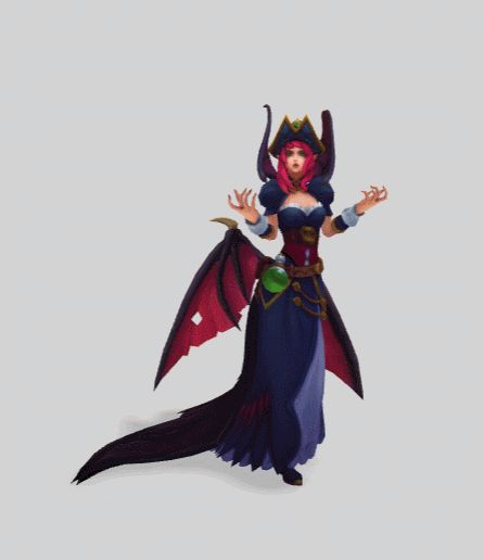 STL file Bewitching Morgana League of Legends 3D print model 🦸 ・3D ...
