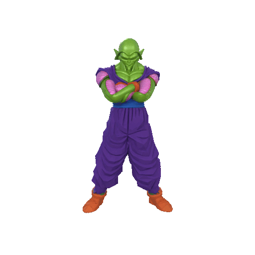 🐉 Piccolo 3D Print Model STL & 3MF | Dragon Ball Z Figurine | Anime ...