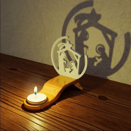candle projector