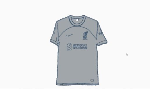 3D file Camiseta Liverpool 👕 ・Model to download and 3D print・Cults