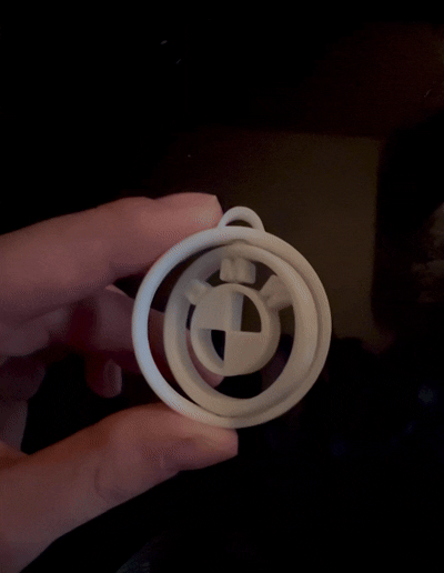 STL file BMW Rotating Keychain 🗝️ ・Template to download and 3D print・Cults