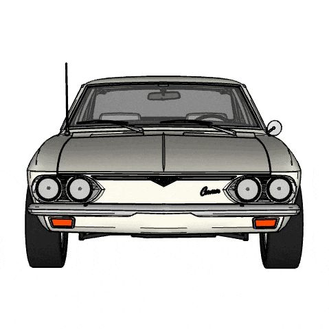 🚙 Chevrolet Corvair Monza 1969.・ STL File for 3D printing・Cults