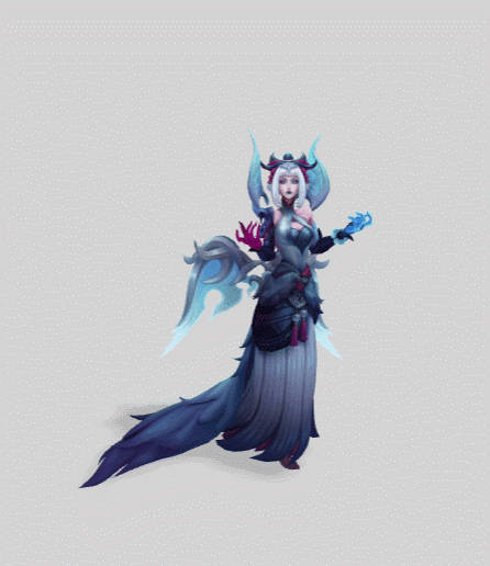 STL 文件 Snow Moon Morgana League of Legends 3D print model 🌨️ ・可下载 3D 打印 ...