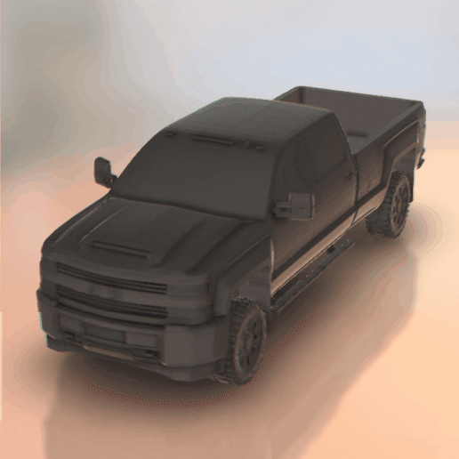 🚙 Chevrolet 3500 HD Duramax 2018.・ 3D File for 3D printing・Cults