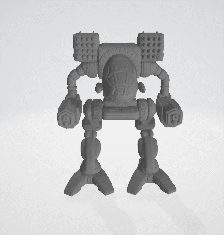 timberwolf mech figure