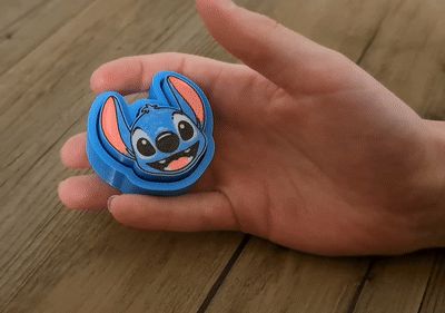 👌 Stitch fidget clicker keyboard・ 3MF File for 3D printing・Cults
