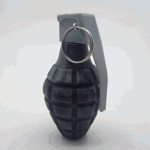 Hand Grenade・Free 3D File for 3D printing・Cults