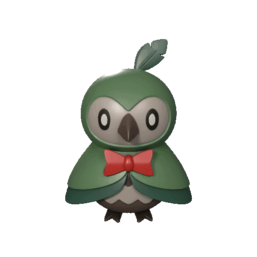 🐉 Decidueye STL - 3D Print Model | Pokemon Figure | Anime STL | High ...