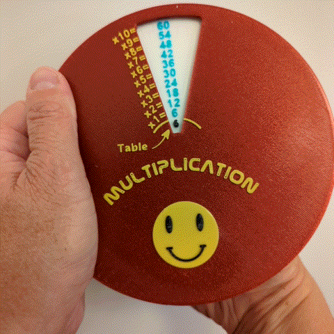 Free STL file Multiplication wheel for fun learning 🛞 ・3D printer model ...