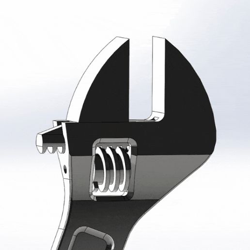 🔧 Llave ajustable impresa en 3D: funcional y duradera・Archivo STL para ...