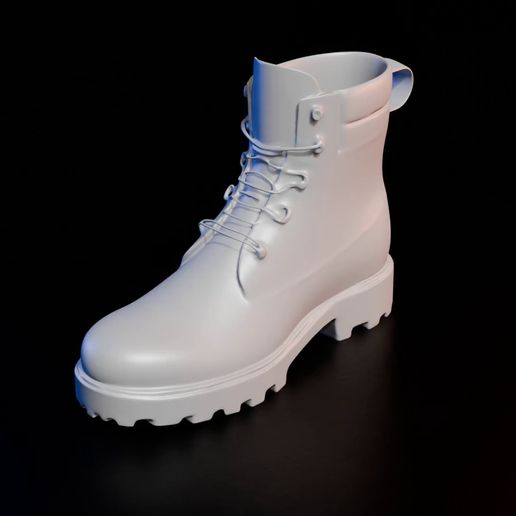 👢 modern boot type shoe・Free OBJ File for 3D printing・Cults