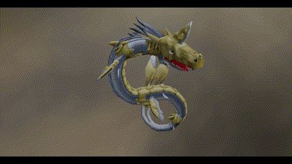 STL file METALSEADRAMON - DARK MASTERS 🐉 (3MF and GCODE)・3D printer ...