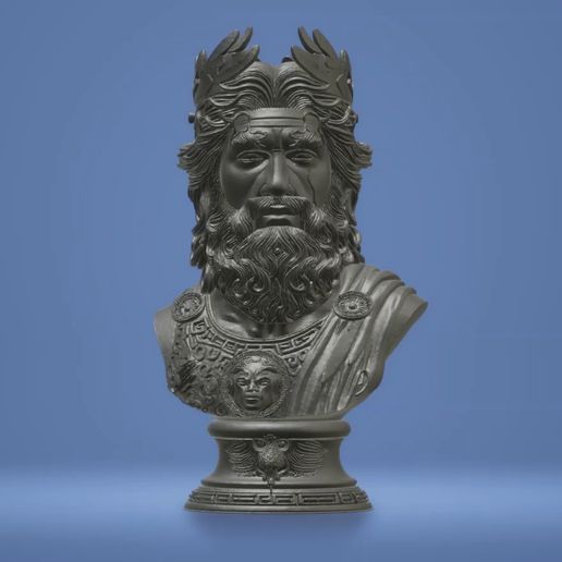 🗿 Zeus・ STL File for 3D printing・Cults