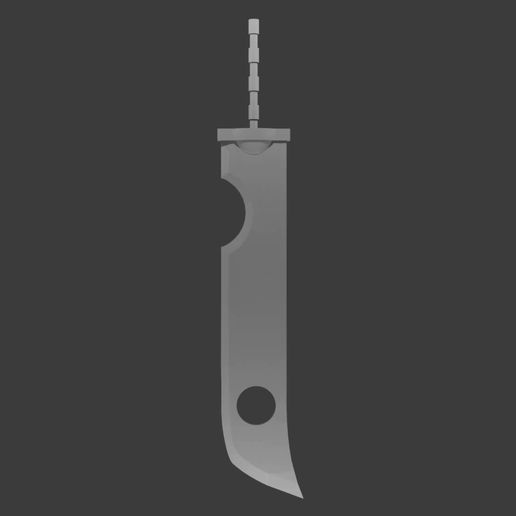 🗡️ Zabuza's Sword (Kubikiribōchō) Naruto・ STL File for 3D printing・Cults