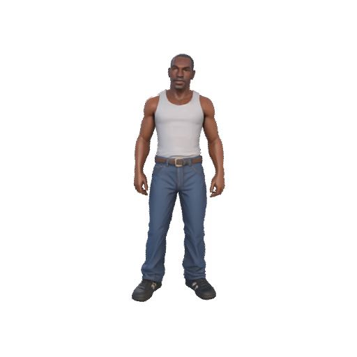 🦸 CJ – GTA San Andreas 3D Printable STL・ STL File for 3D printing・Cults