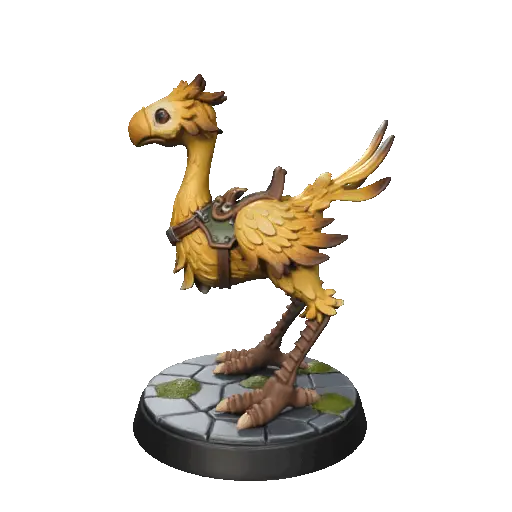 🐦 Chocobo - Final Fantasy Series | D&D Miniature・ STL File for 3D ...