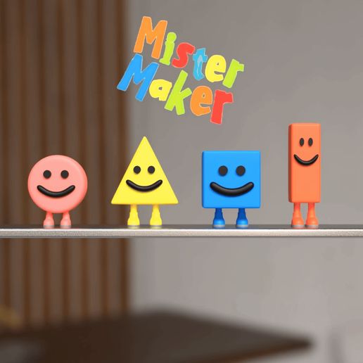 🟣 Mister Maker Shapes / Figuras de Mister Maker・Archivo STL para ...